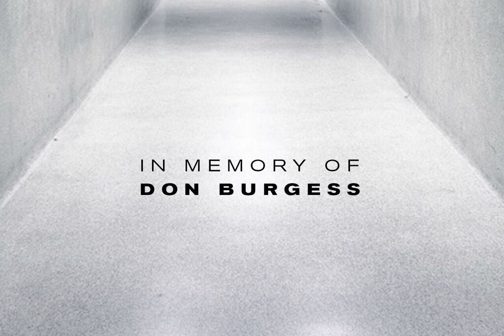 Don Burgess 1932-2018 – Ædelhard